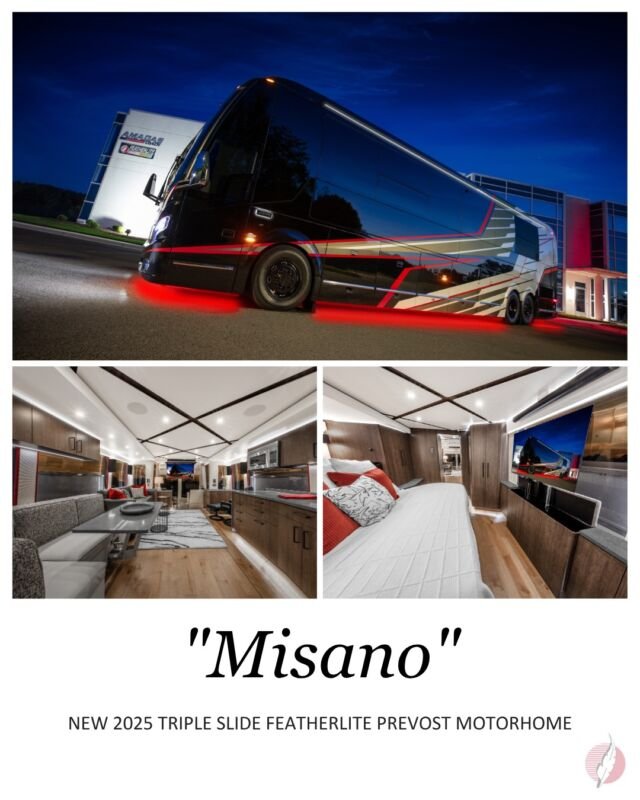 Featherlite Coaches #1819 "Misano" Featherlite Prevost Motorhome Sales ...